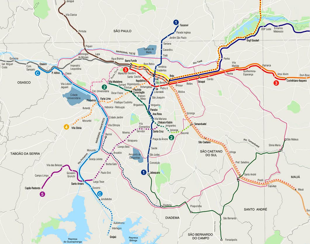 Mapa Do Metro Atualizado De Sp Mapa Do Metro Atualizado De Sp